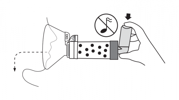 How to Use AeroChamber Plus* Flow-VU* Spacer - AeroChamber